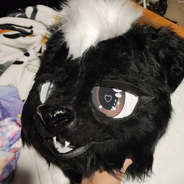 Fursuit Sewing Pattern - Slip on Neck and Head Back PDF Tutorial ...