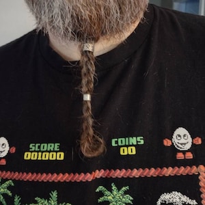 Viking Ear Cuff Custom Elder Futhark Runes Viking Beard Bead Viking ...