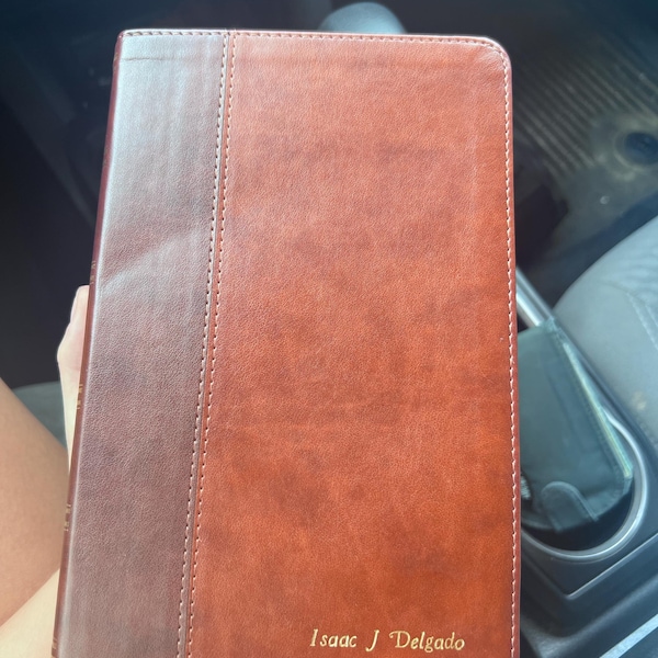 PERSONALIZED KJV New Testament Baby Bible Keepsake Engraved Baby Girl ...