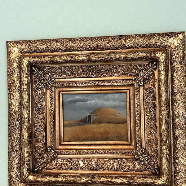 Baroque Colonial Style Frame, Antique Bronze,canvas Frame, Photo Frame ...