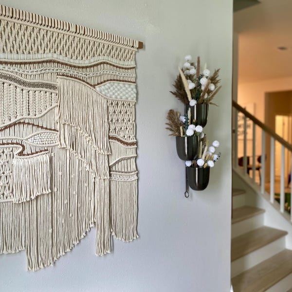 Macrame Wall Hanging, Large Macrame Tapestry, Handmade Wall Hanging ...