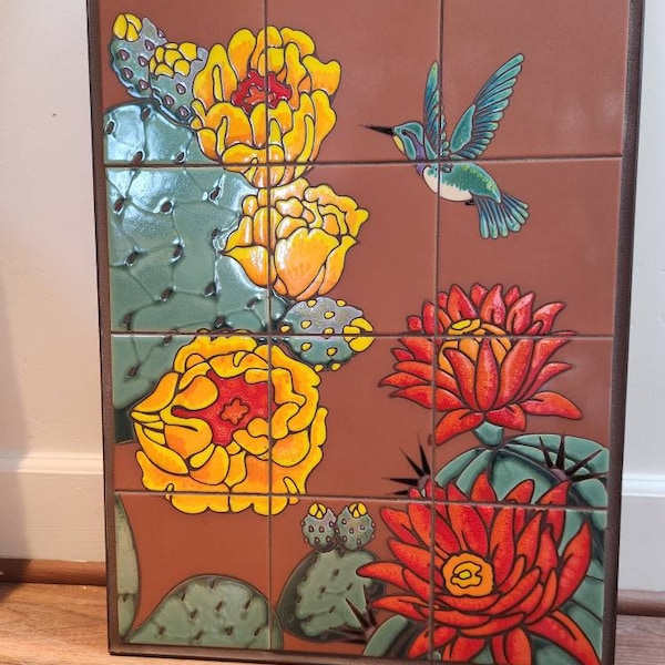 Hand Glazed Ceramic 6"x6" Monarch Butterfly Tile Trivet - Etsy