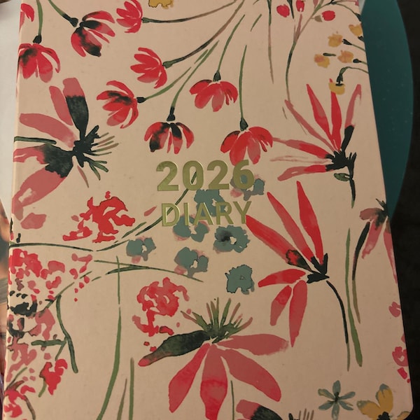 2026 -2027 Academic Diary A5 Day to Page Full Year Planner Desk ...