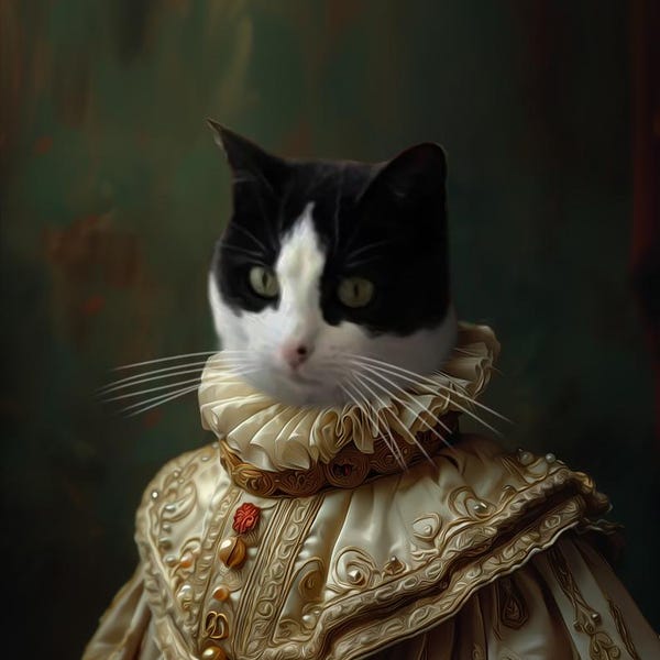 Commender Pet Portraits, Regal Pet Portraits, King Pet Portraits, Royal ...