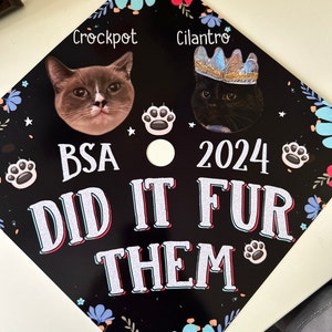 Personalized Graduation Cap Topper Black Girl, Custom Black Queen Grad ...