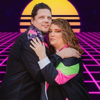 80s Retro Laser Beams Digital Backdrop, 8.5x11 Perfect for Adding a Fun ...