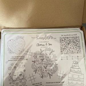 Children's Activity Box Wedding Activity Pack - Etsy