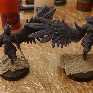 Dark Elf Matriarch 32mm 1 Pose 3D Printed Fantasy - Etsy UK