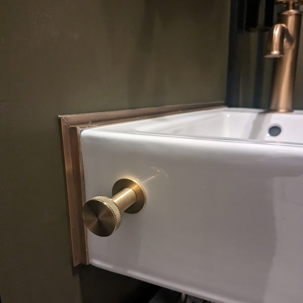 Solid Brass Hook • Heavy-duty Wall Hooks • Brass Home Decor • Brass ...