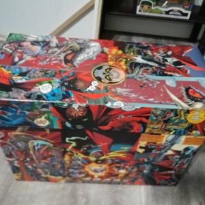 DEADPOOL Decoupage Comic Book Storage Box | Etsy