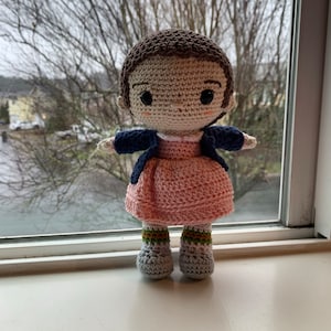 Crochet Doll Amigurumi Pattern Eleven, PDF Pattern, English, Spanish ...
