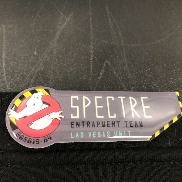 Personalized Ghostbuster Name Tag. Cosplay Accessory Gift for ...