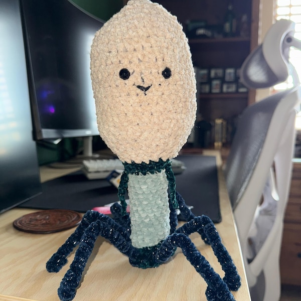Bacteriophage Crochet Pattern! PATTERN ONLY! PDF Download Amigurumi ...