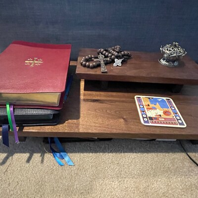 Table Top Altar . Beautifully Handcrafted 3 Tier Buddhist Altars Made ...