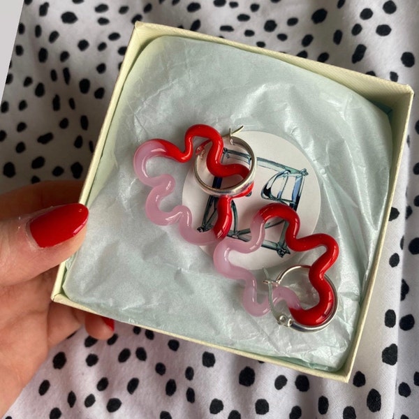 Bubble Glass Statement Ring, Handmade by Roslyn, Chunky Marano Glass ...