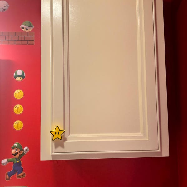 TOAD Mario Bros. Light Switch Cover Plate-rocker Nintendo Video Game ...