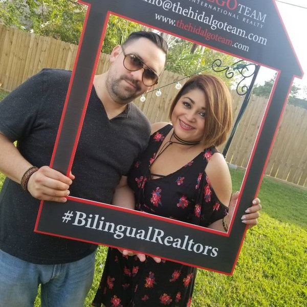 Real Estate Marketing Photo Booth Props | Realtor Selfie Frame ...