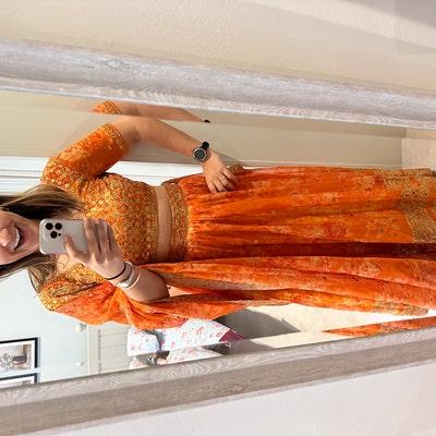 Navy Blue Designer Lehenga for Women Party Wear Bollywood Lengha Sari ...