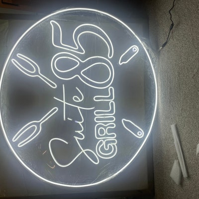 Neon Light Rock and Roll Sign Custom Neon Name Led Personalized Gift ...