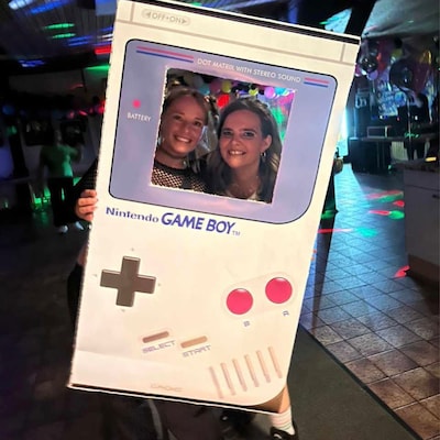 NES Style Controller Photo Prop Frame, Video Game Party Prop, Gamer ...