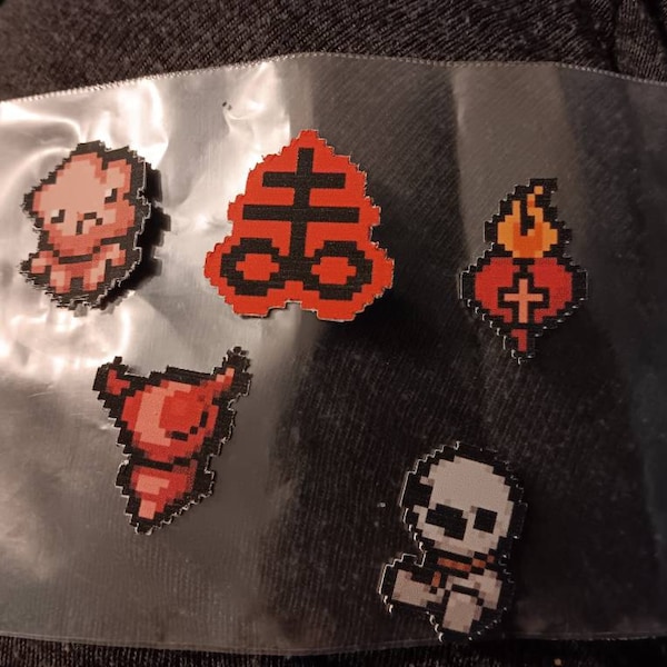 Binding of Isaac Stickers - Etsy