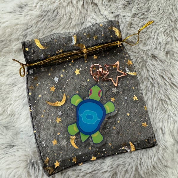 Turtle Virtual Pets / / 2.5 Inch Keychain - Etsy