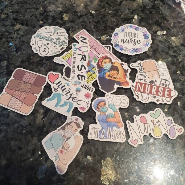 Any 10 Stickers, Choose Your Own Sticker Pack, Pharmacy Stickers ...