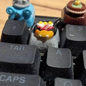 Keycap Calcifer Studio Ghibli, Howl's Moving Castle, Handmade Keycap ...