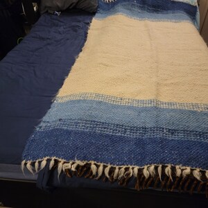 100% Wool Yellow Rug Rag Bedroom Stylish Boho Throw Rug | Etsy