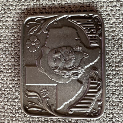 ZZ Top Outline Oxidized Key Chain Solid Metal Very STURDY - Etsy