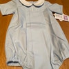 Baby Boy's Bubble Suit, Made to Order, Sizes 3 Months to 24 Months ...