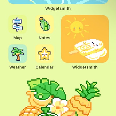 63 App Icon Pack / Happy Sunday / Kidcore / Wallpapers & Widgets ...