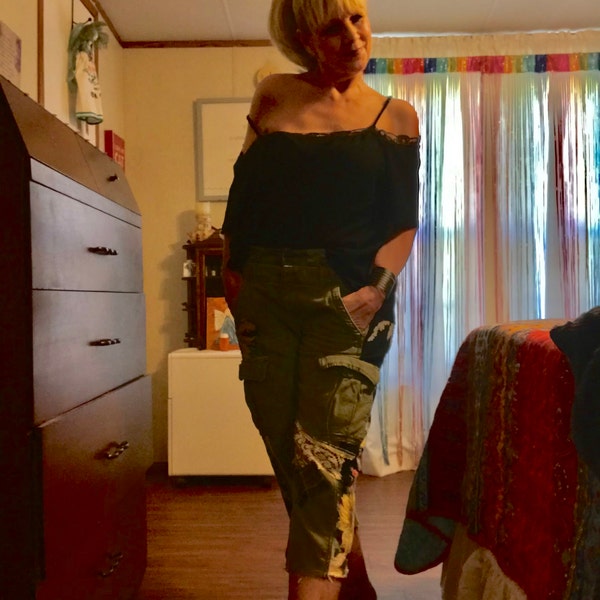 Wrangler Jeans Duster Coat M/L, Upcycled Coat, Stretch Denim ...