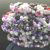 Custom-made X-base, Peyote, UFO, Carousel, Epic, Rotating Kandi Cuffs ...