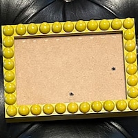 Wooden Hand Painted Bobbin Bobble Photo Frame - Etsy Canada