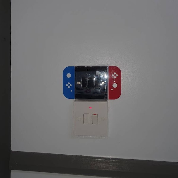GAMING LIGHT SWITCH | Controller Design | Kids Bedroom Vinyl Wall Decal ...