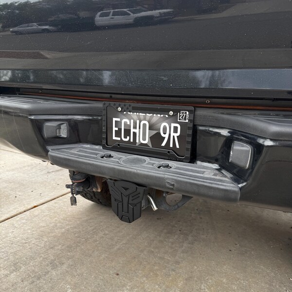 3D Printed Transformer Trailer Hitch Covers. Autobots | Decepticons - Etsy
