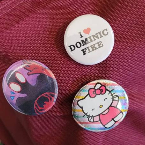 Personalize I Heart Buttons, I Love (your Text Here) 1.25" or 2.25 ...