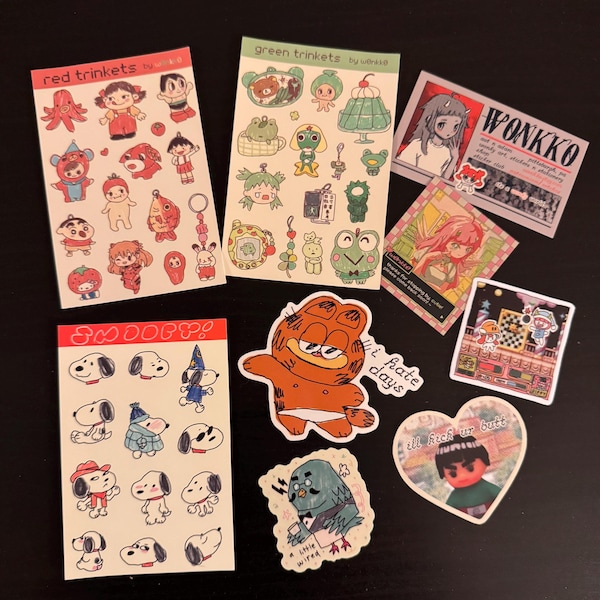 W0nkky Cat Emotes - Stickers | Kawaii Heisei Juminocore Fruitcore ...