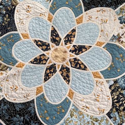 Storm at Sea 3D Quilt Pattern - Etsy