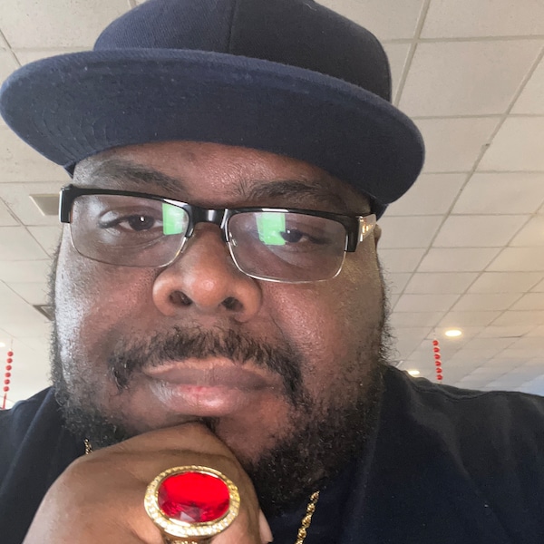 Ruby Red Cubic Zirconia 14k Gold Plated Bishop Cross and Midre Ring ...