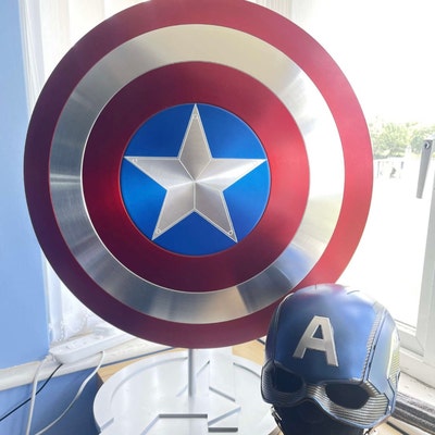 Captain America Shield Stand Avengers Display Stand - Etsy
