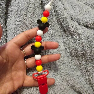 Mushroom Pacifier Clip - Etsy