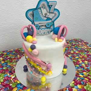 Strawberry Themed Cake Topper Berry 1st Birthday Strawberry Cake Topper ...