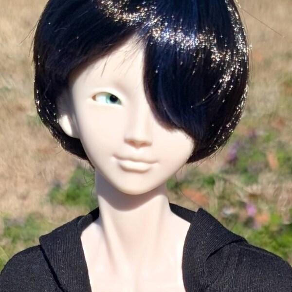 BJD Doll Wig 6-7" 7-8" 8-9" Long Wave Hair Wig, Cute Bjd Wigs for Ball ...