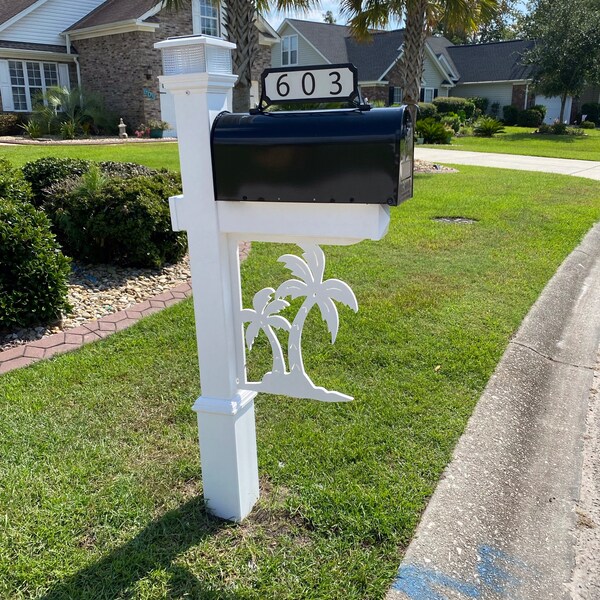 Screen Door Decor Sand Dollar Small X2, Custom Mailbox, Bracket ...