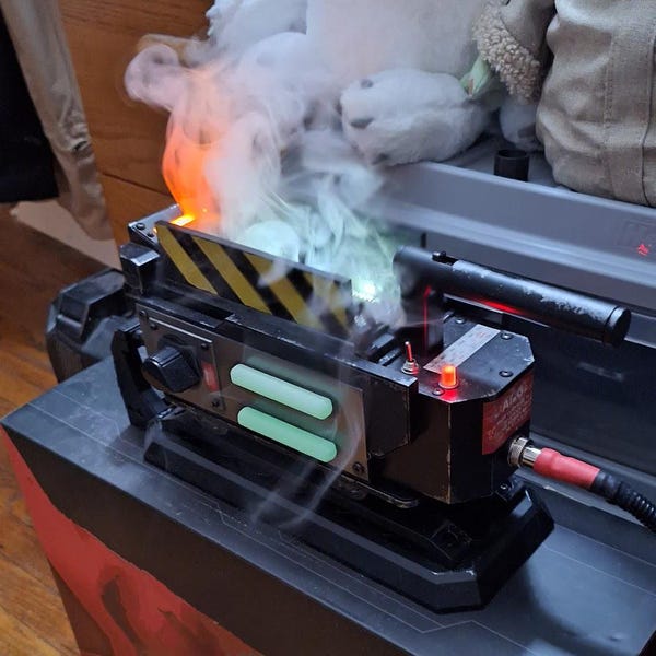 Ghostbusters Fire House Alarm Button Prop / Janine Melnitz Firehouse ...