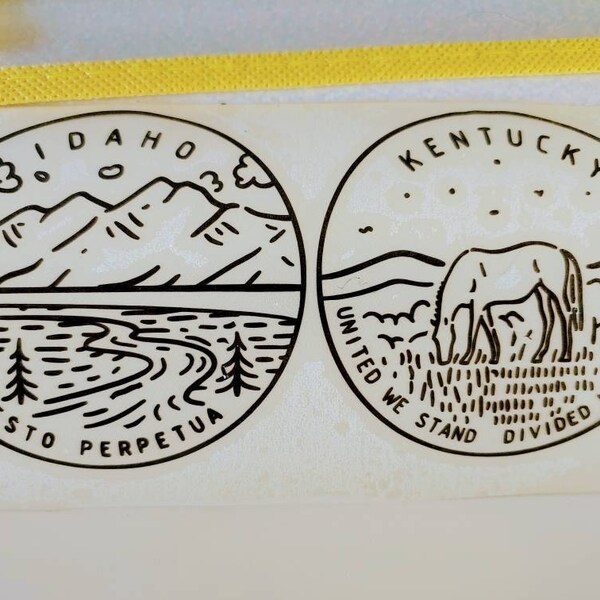 50 States of the USA SVG Bundle, America SVG Cut Files, Cricut ...