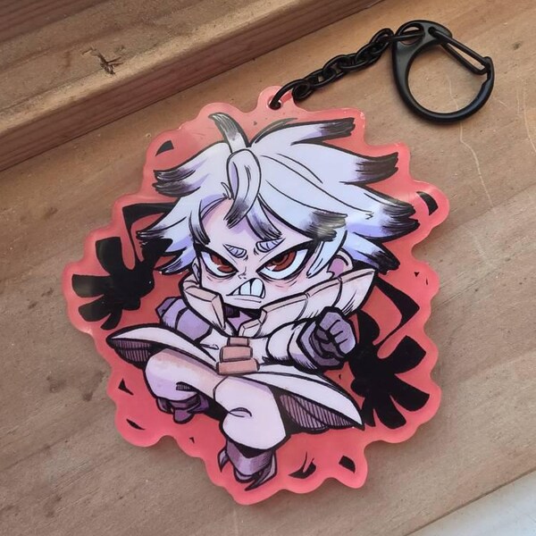 Enjin & Rudo SMILE! Sticker – 4” Gachiakuta Vinyl, Waterproof Anime ...