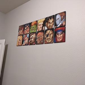 Retro Mortal Kombat II Arcade Character Select Screen Posters 12 5x7 ...
